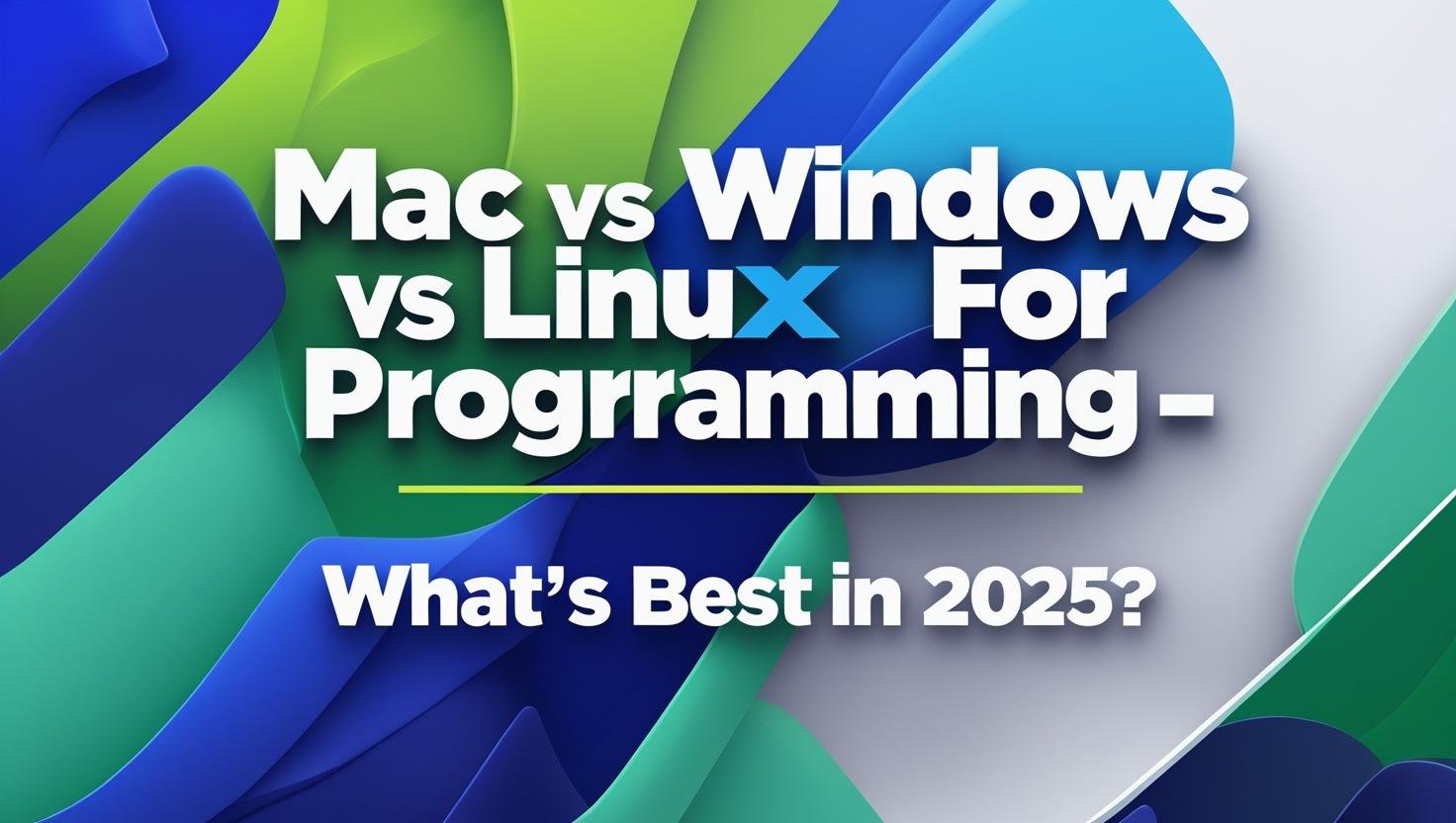 Mac vs Windows vs Linux for Programming – What’s Best in 2025? - Web ...